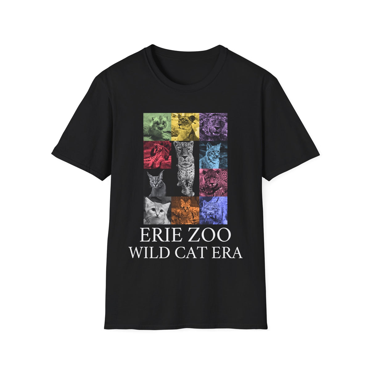 Adult - Wild Cat Era T-shirt – Erie Zoo Store